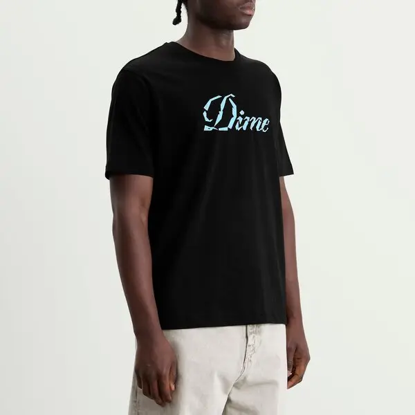 DIME Cursive Paper Cut T-shirt
