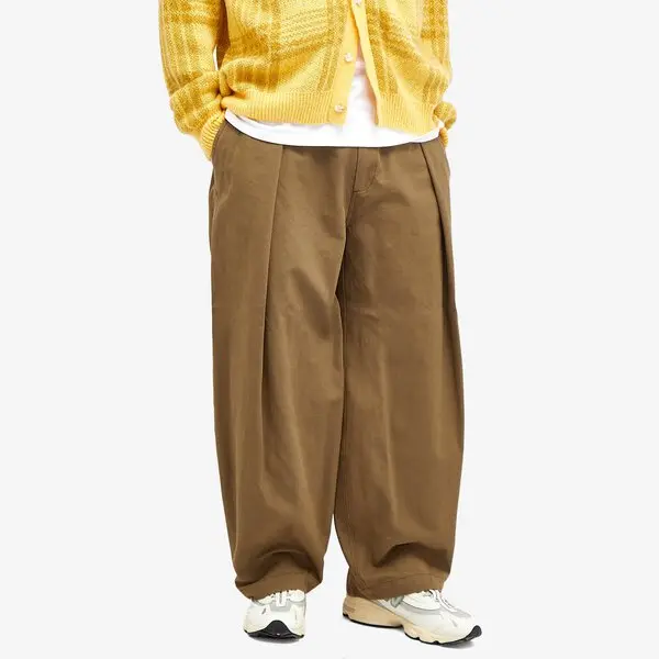 CHECKS DOWNTOWN Hakama Pleat Pants