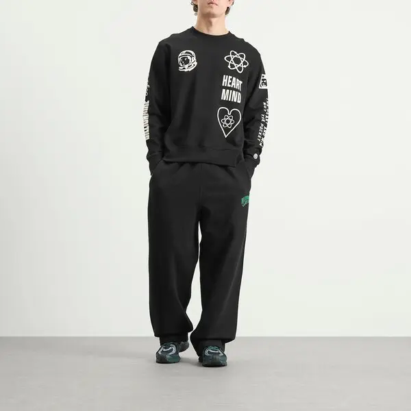 BILLIONAIRE BOYS CLUB Arch Logo Wide Leg Sweatpants