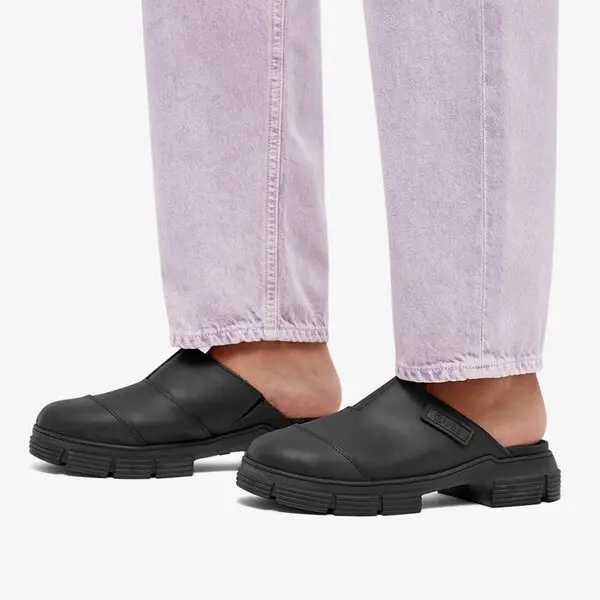 GANNI Recycled Rubber Clog
