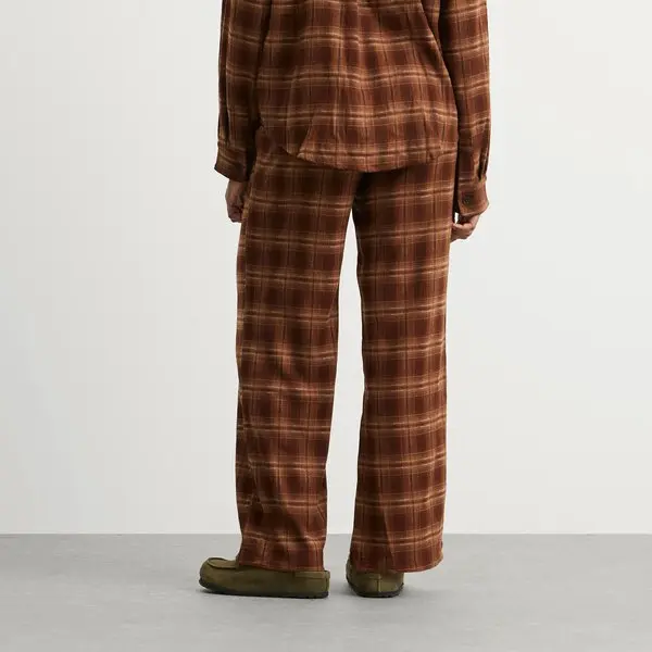 4TH & RECKLESS Tove Check Trousers | 100% Polyester | End Clothing