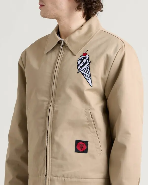 ICECREAM Cone Embellished Work Jacket