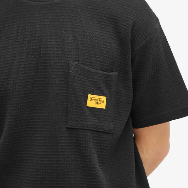 SERVICE WORKS Waffle Pocket T-shirt