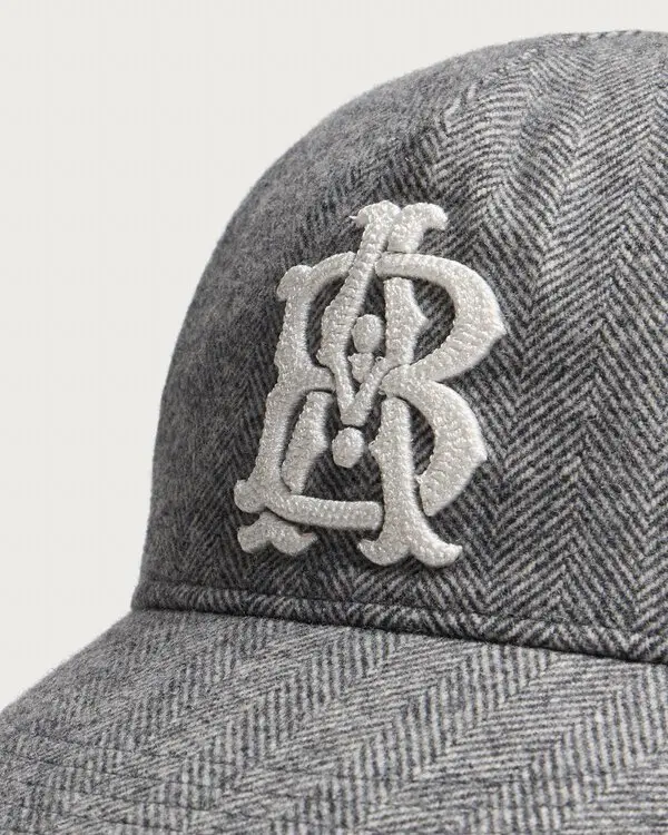 ABOUT:BLANK Monogram Herringbone Cap