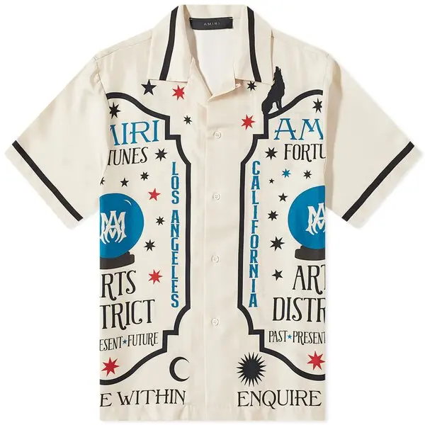 Amiri Fortune Bowling Shirt