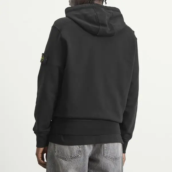 Stone Island Garment Dyed Zip Hoodie