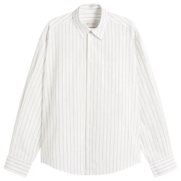 AMI Paris Boxy Long Sleeve Shirt