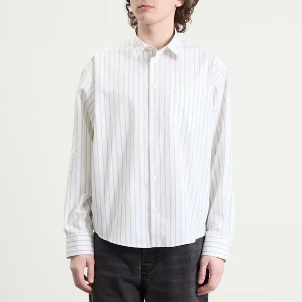 AMI Paris Boxy Long Sleeve Shirt