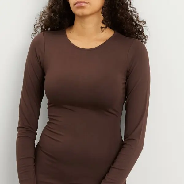 SKIMS Smooth Layers Crewneck Tunic Mini Dress