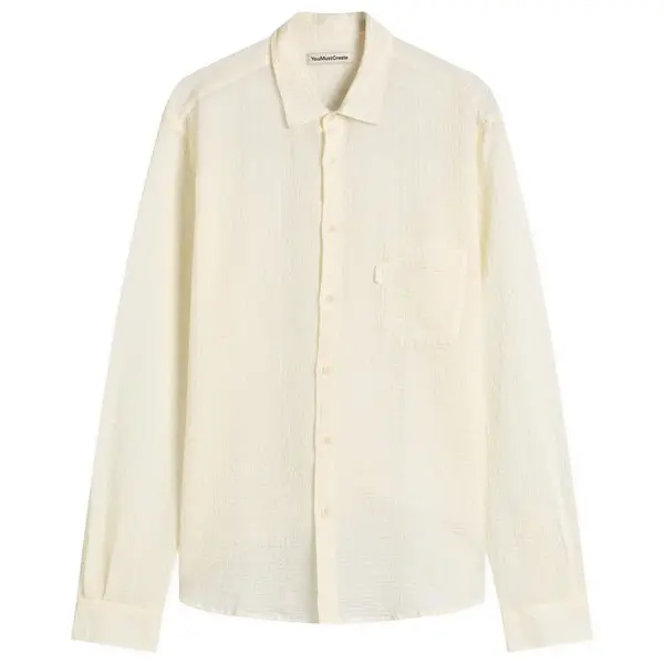You Must Create Curtis Seersucker Stripe Shirt