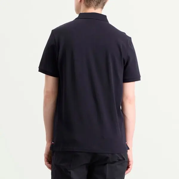 Moncler Cotton Pique Logo Polo