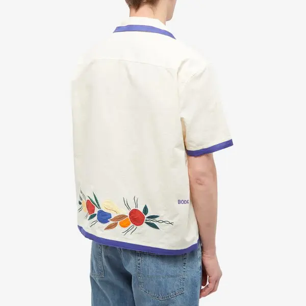 BODE Applique Fruit Bunch Vacation Shirt