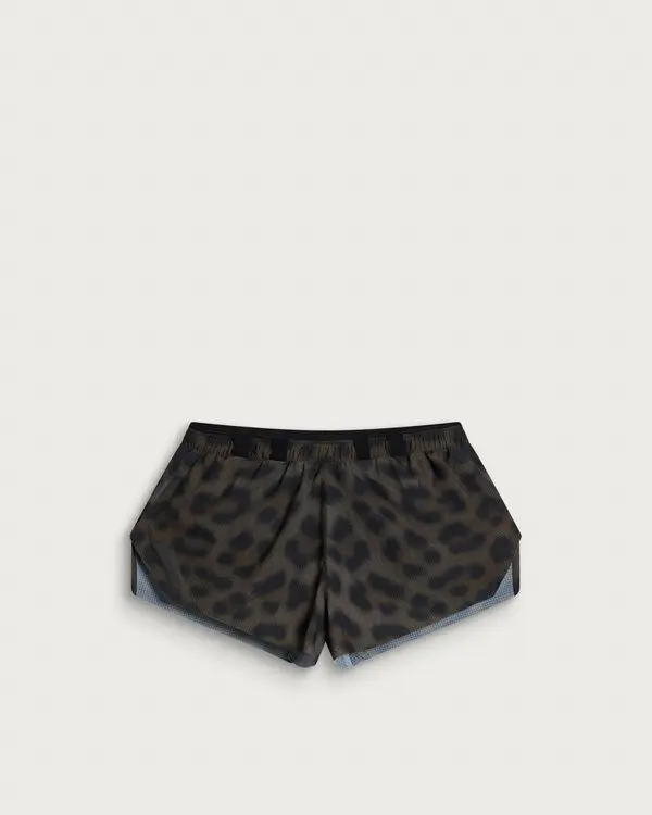 SOAR Marathon Shorts - Dark Leopard