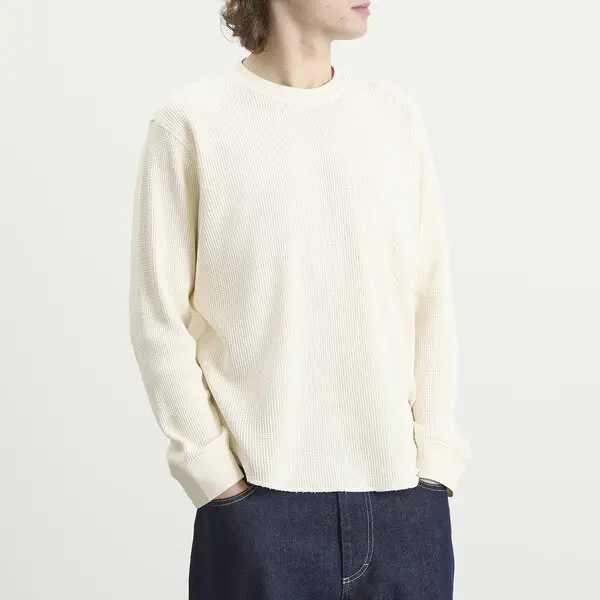 POLAR SKATE CO. Dylan Long Sleeve Waffle T-shirt
