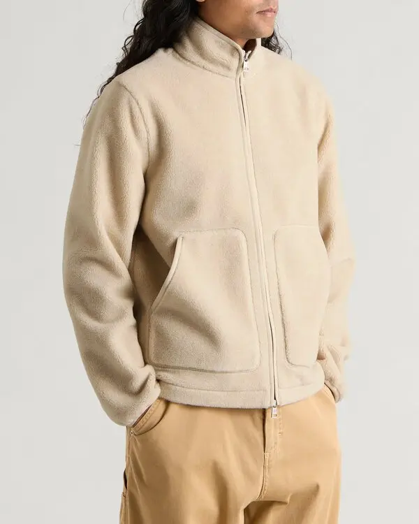 Moncler Zip Up Teddy Fleece Jacket