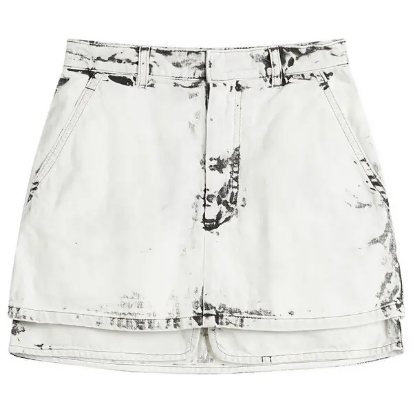 Toga Denim Mini Skirt