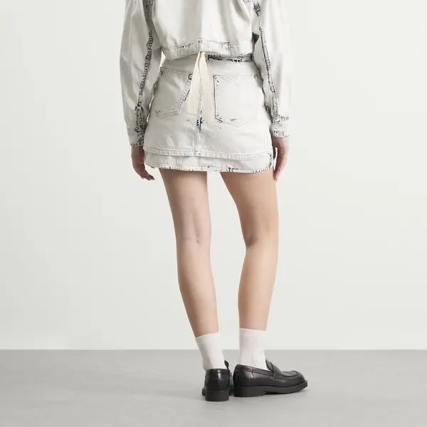 Toga Denim Mini Skirt