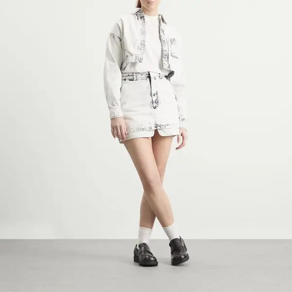 Toga Denim Mini Skirt