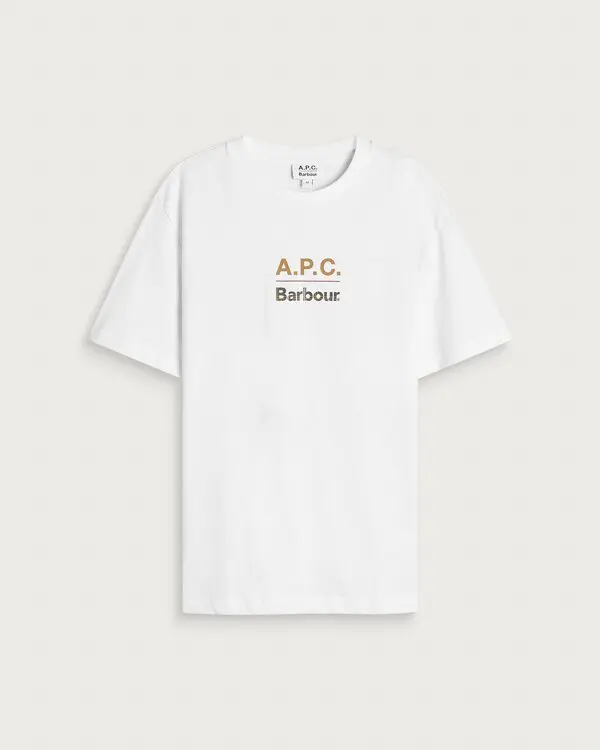 Barbour X A.p.c. Logo T-shirt