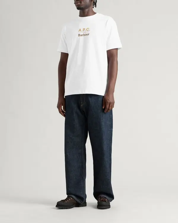 Barbour X A.p.c. Logo T-shirt