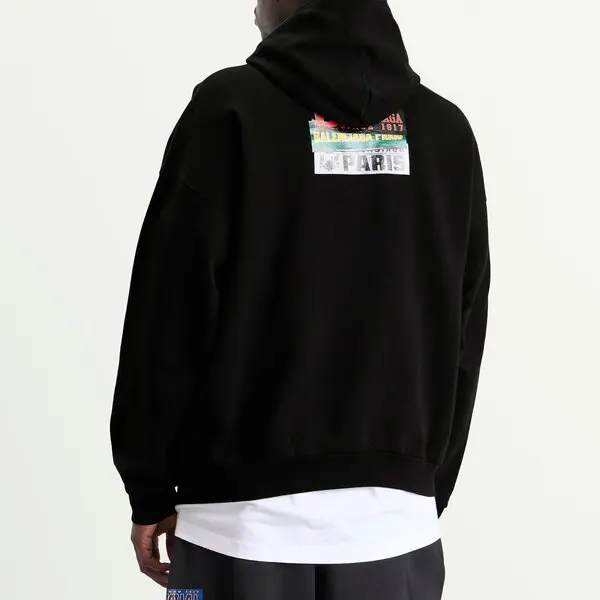 Balenciaga Bumper Sticker Regular Fit Hoodie