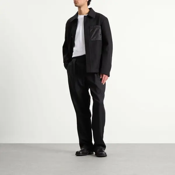 Casablanca Workwear Wool Belt Loop Trouser