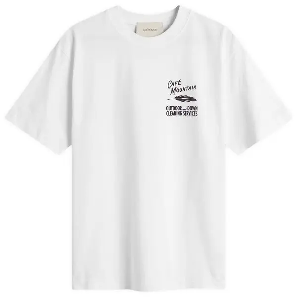 CAFÉ MOUNTAIN Down Cleaning Duck T-shirt