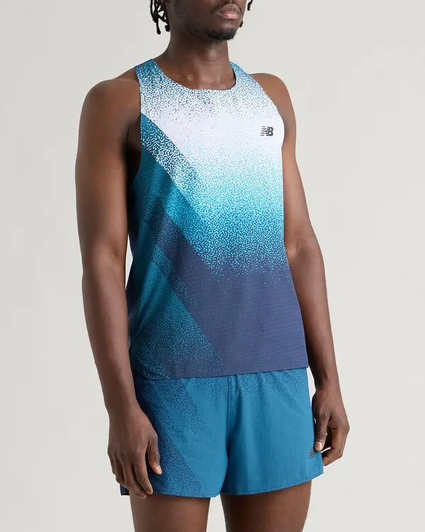 NEW BALANCE Race Day Ultra Light Printed Singlet
