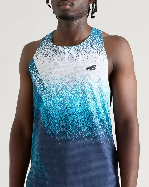 NEW BALANCE Race Day Ultra Light Printed Singlet