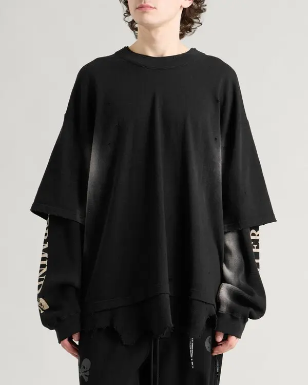 MASTERMIND WORLD Og Vintage Layered T-shirt