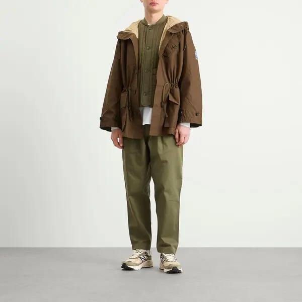 Universal Works British Waxed Cotton Boston Parka Jacket