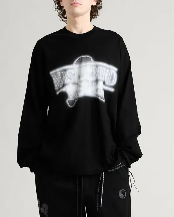 MASTERMIND WORLD Neon Logo Long Sleeve T-shirt