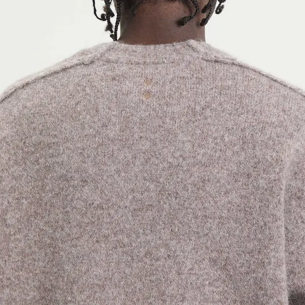 ABOUT:BLANK Exposed Mock Neck Jumper