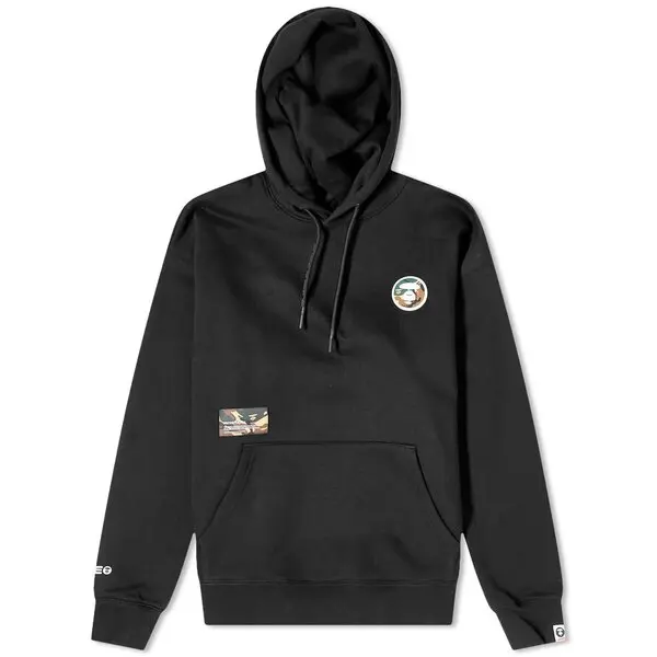 AAPE BY *A BATHING APE Logo Hood Popover Hoodie
