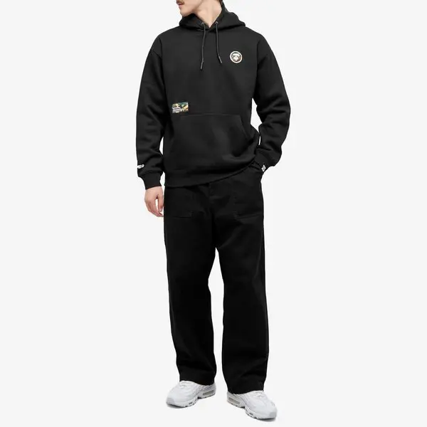 AAPE BY *A BATHING APE Logo Hood Popover Hoodie