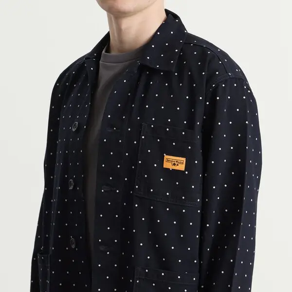 SERVICE WORKS Polka Dot Chore Shirt Jacket