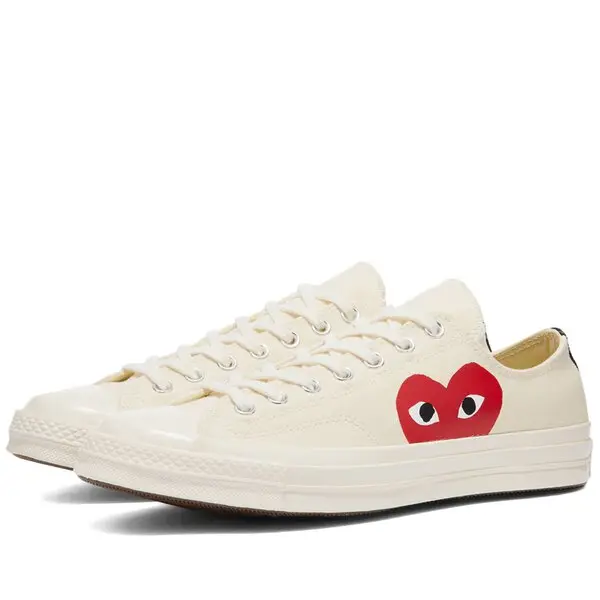 Play Comme Des Garcon X Converse Chuck Taylor 1970s Ox Shoes