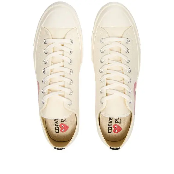 Play Comme Des Garcon X Converse Chuck Taylor 1970s Ox Shoes