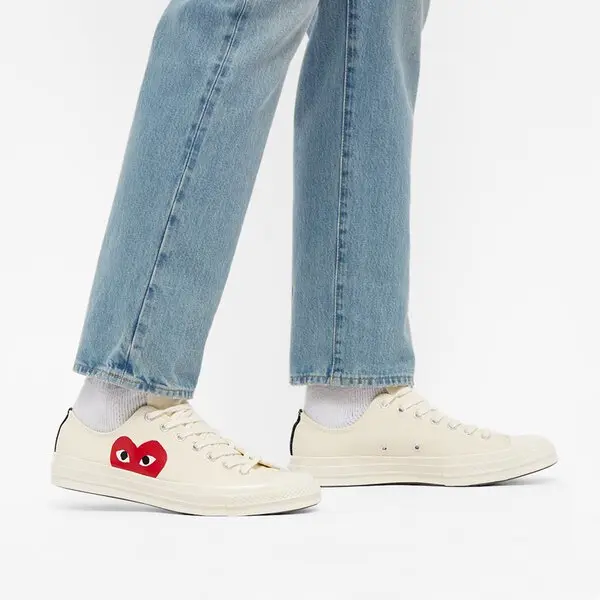 Play Comme Des Garcon X Converse Chuck Taylor 1970s Ox Shoes