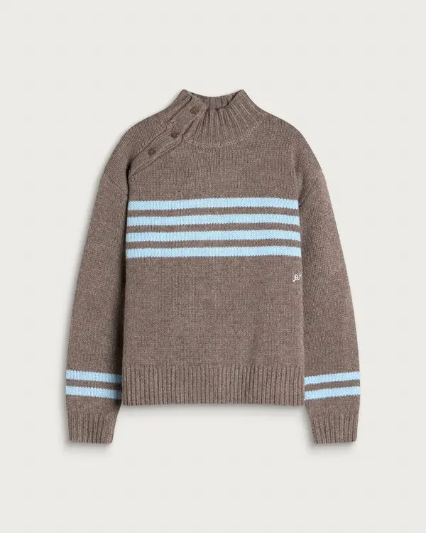 DAMSON MADDER Tallulah Button Detail Jumper