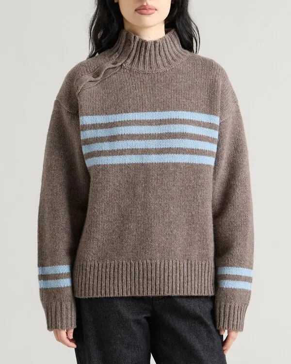 DAMSON MADDER Tallulah Button Detail Jumper