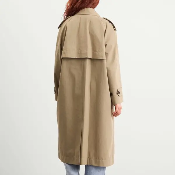 DUNST Oversized Trench Coat Jacket