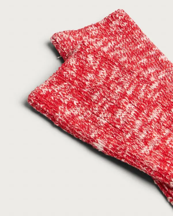 Universal Works Slub Sock - Red