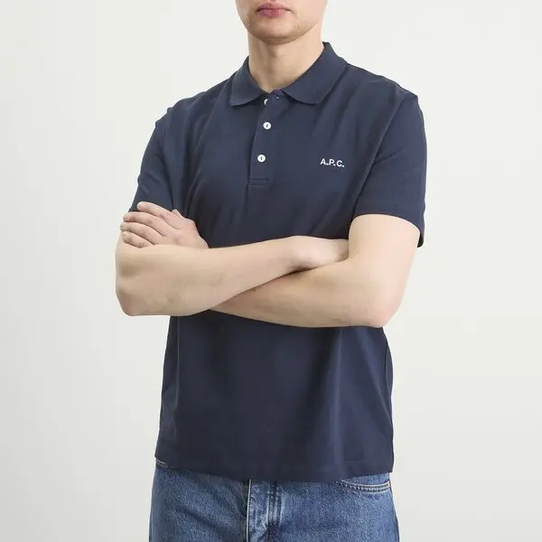 A.p.c. Carter Logo Polo