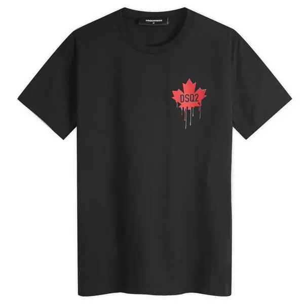 Dsquared2 Maple Leaf Logo T-shirt