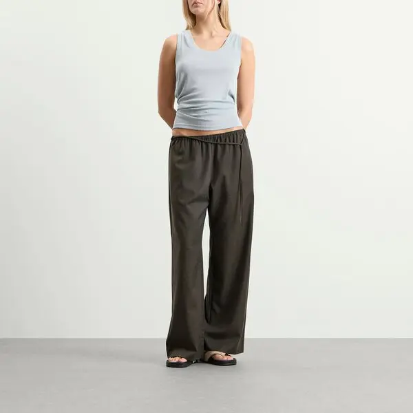 ST. AGNI Wool Everyday Pants