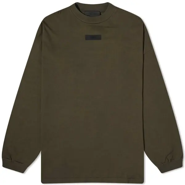 Fear Of God Spring Tab Long Sleeve T-shirt - Ink