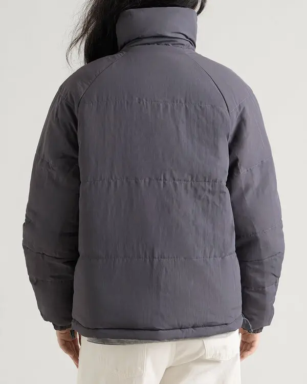 DAMSON MADDER Reversible Opal Puffer Jacket | Polyester/polyamide | End Clothing