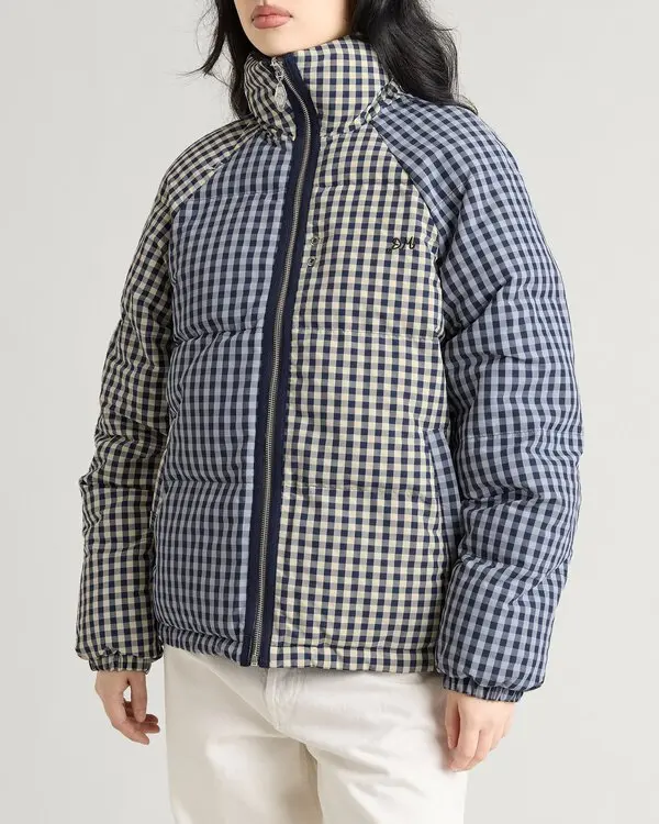 DAMSON MADDER Reversible Opal Puffer Jacket | Polyester/polyamide | End Clothing