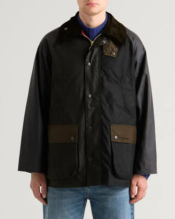Barbour Patchwork Os Bedale Wax Jacket